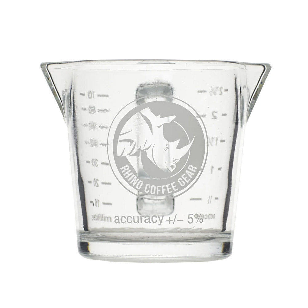 Rhino Coffee Gear Shot Measuring Glass Double Spout | 70ml